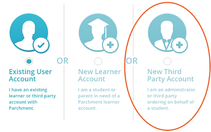 Order a transcript or verification document